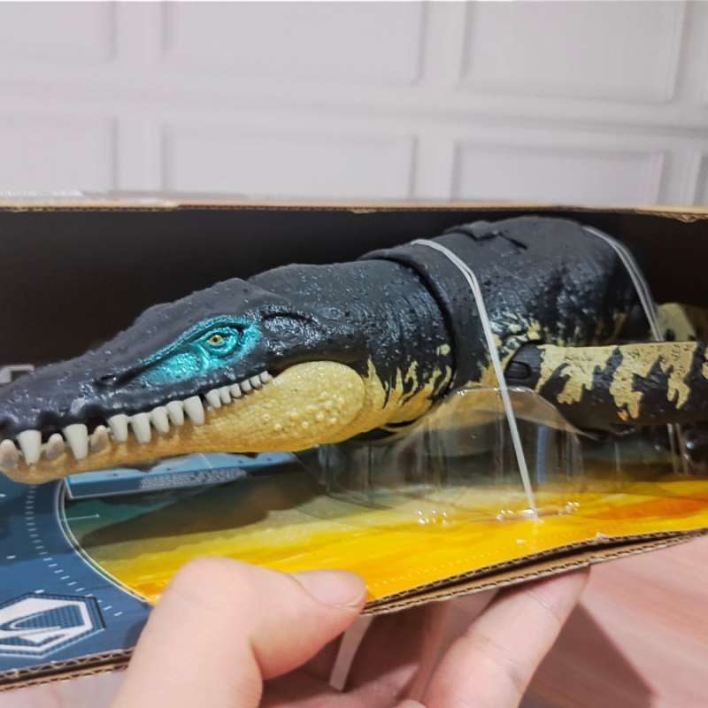 Jual Mattel Jurassic World Dino Trackers Wild Roar Kronosaurus Di ...