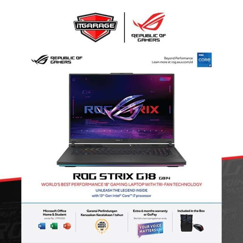 Asus Rog Strix G18 - Harga Terbaru Mei 2026 | Blibli