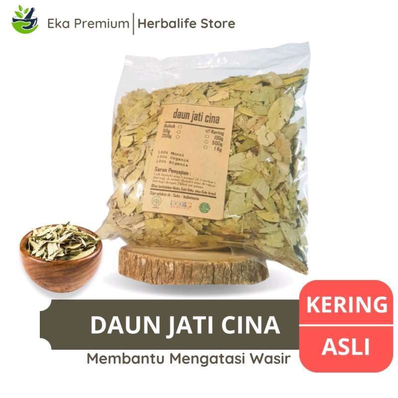 Promo Daun Jati Cina Kering Tiongkok Asli Ramuan Rempah Herbal Murni ...