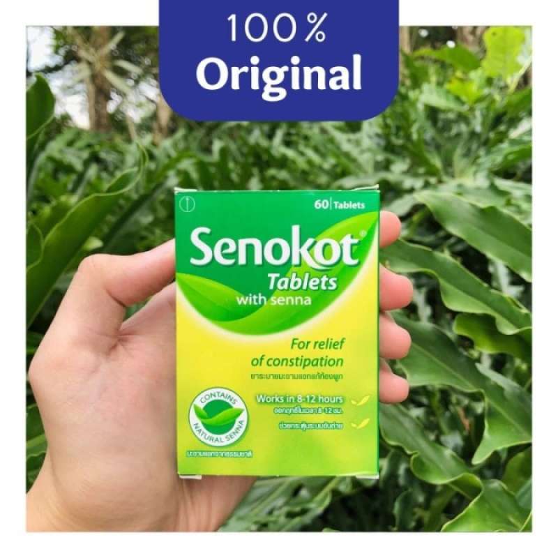 Jual Senokot 60 Tablet - Regular Strength with Senna - Made in UK ...