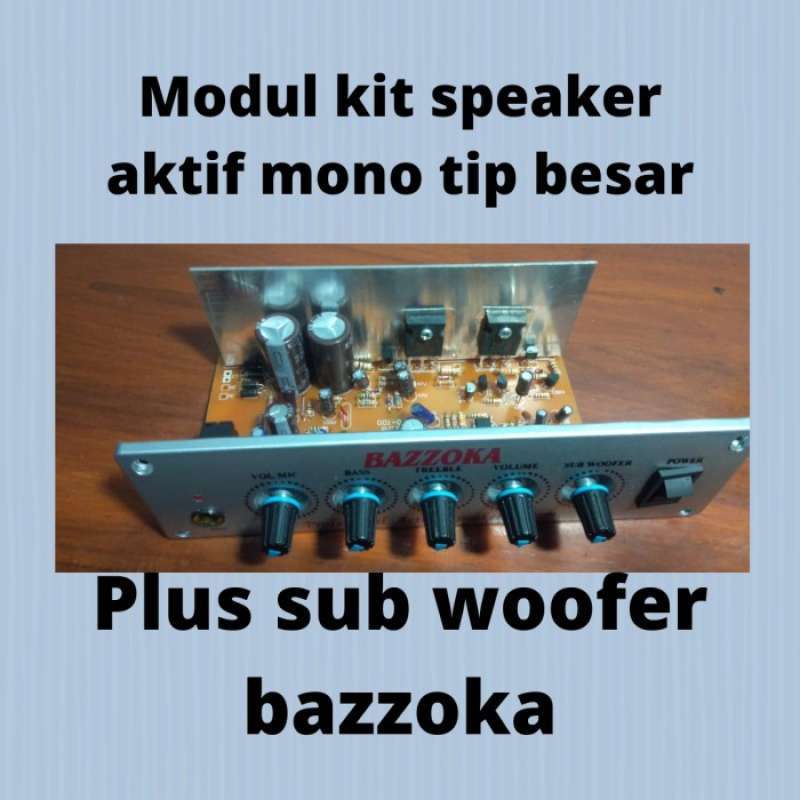 Promo kit rangkaian power ampli speaker aktif bazzoka tip 2955 dan 3055 ...