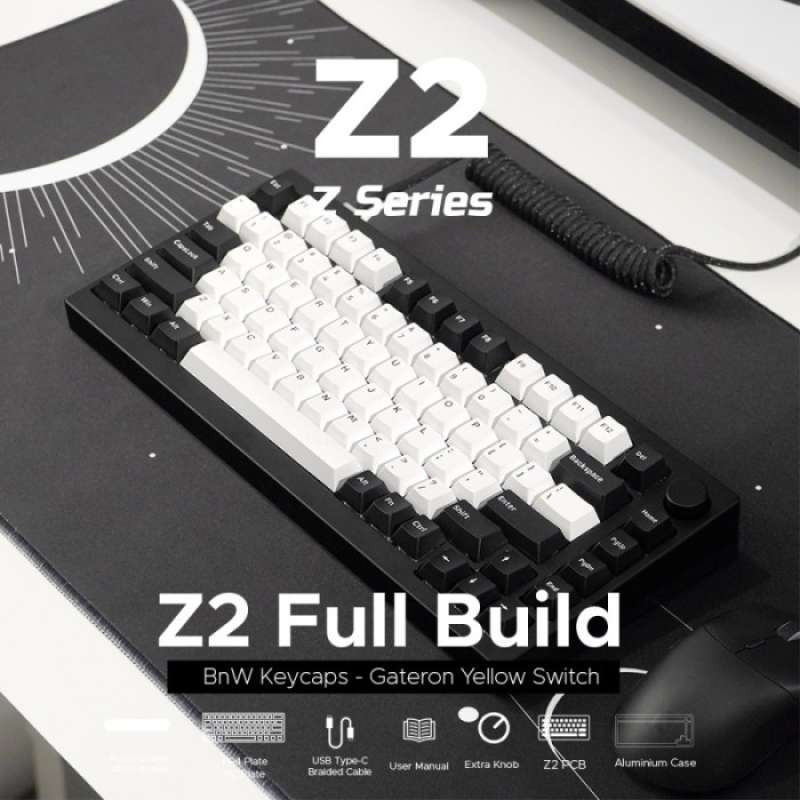 Jual Noir Z2 75% Aluminium Custom Mechanical Gaming Keyboard - Full ...