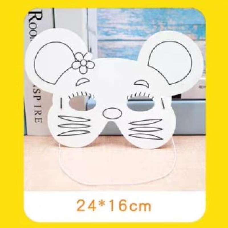 Jual Mainan Edukasi Anak Diy Mewarnai Topeng Binatang Kartun Untuk Anak ...