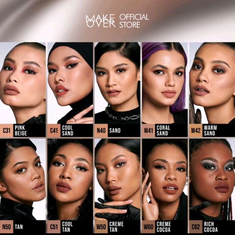 Jual Make Over Powerstay Demi Matte Cover Cushion - N50 Tan di Seller ...