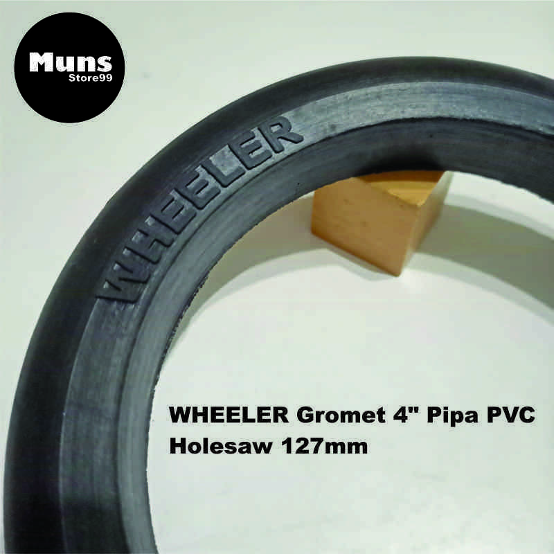 Jual Karet Gromet 4 Inch Pipa PVC Rubber Grommet Uniseal Pipa PVC 4 ...