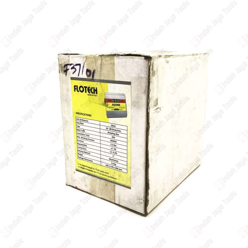 Jual Flotech Flowmeter 3 Digit 1 Inch - Meteran Solar Flow Meter ...