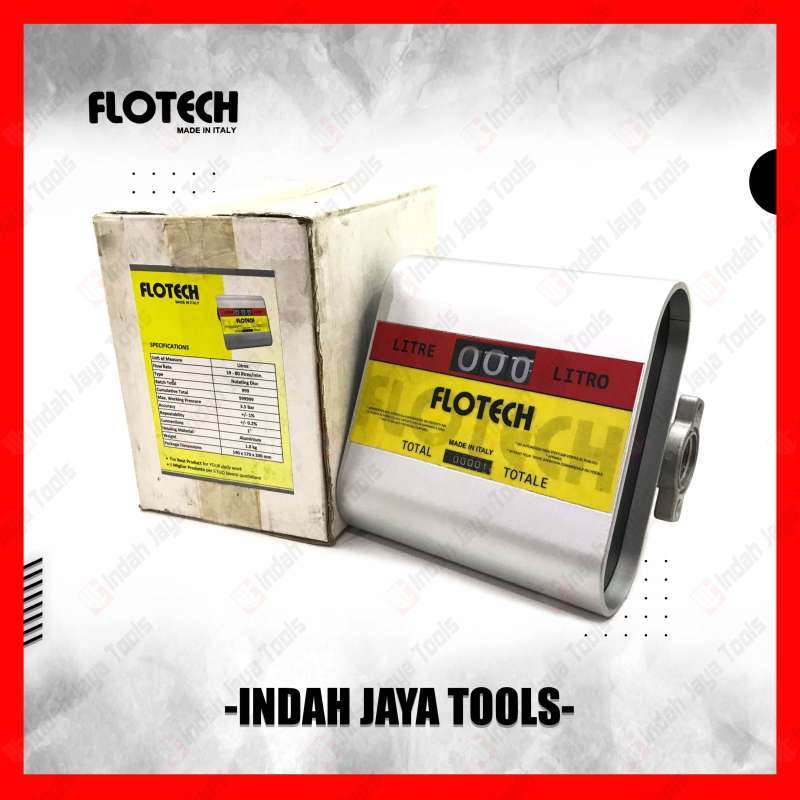 Jual Flotech Flowmeter 3 Digit 1 Inch - Meteran Solar Flow Meter Pengukur Di Seller Indah Jaya ...