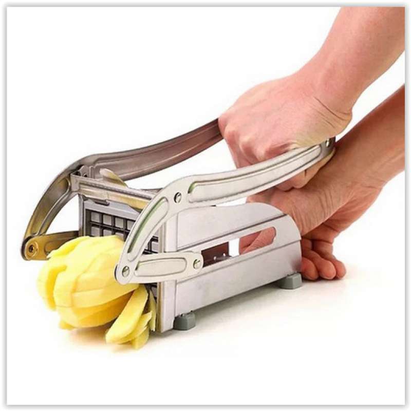 Promo [PISAU] Pengiris Kentang/Alat Potong Stik Kentang Buah Sayuran ...