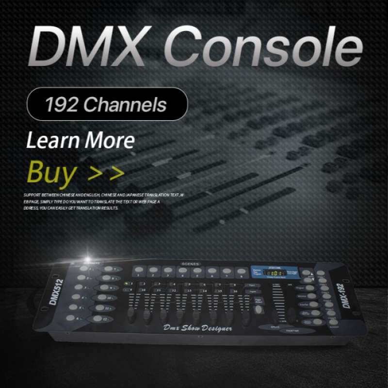 Jual Mixer Lighting Panggung Dmx512 Stage Light Dmx Controller Console ...