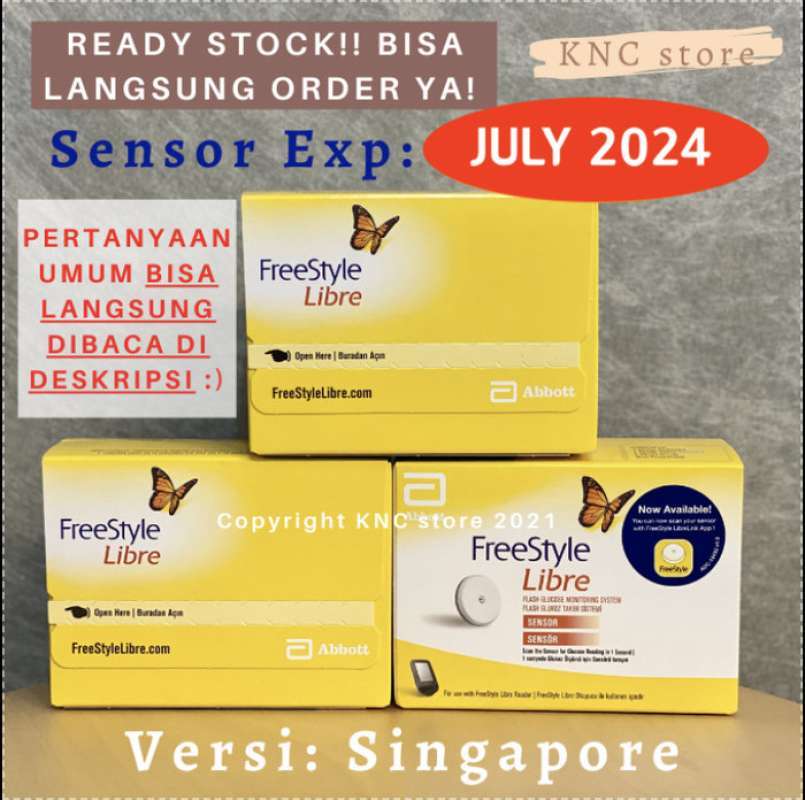 Jual Freestyle Libre 14 Day Sensor Continuous Glucose Monitor/Alat ...