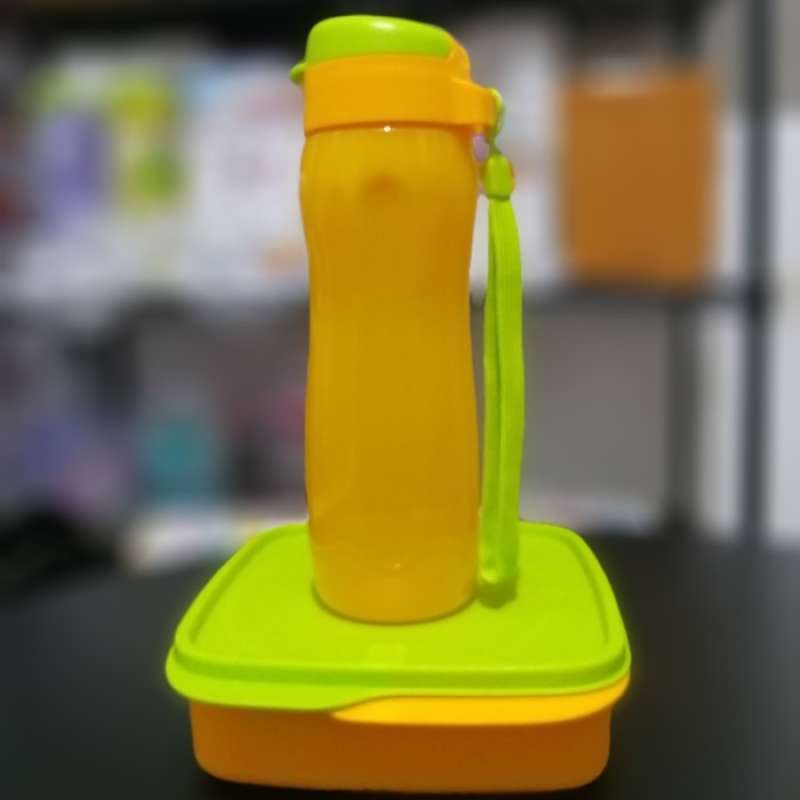 Jual Tupperware Lunch Set Box Tempat Makan Bekal Anak Botol Minum ...