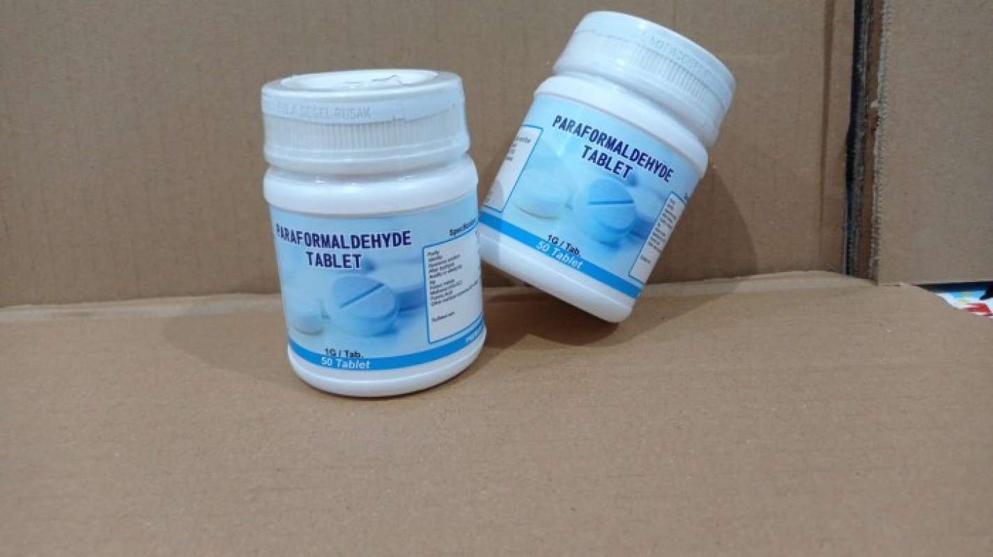 Jual Formatab / Formaldehyd Tablet / Paraformaldehide 50 Tablet Premium ...