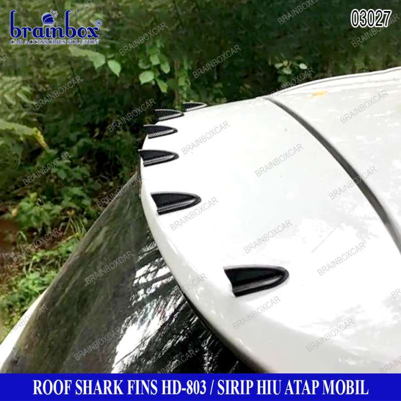 Jual Roof Shark Fin HD-803 Sirip Hiu Atap Mobil Air Flow Scoop - Hitam ...