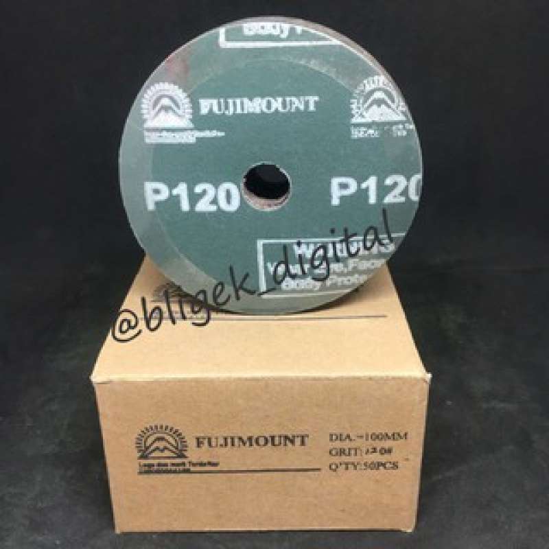 Jual Amplas bulat fiber disc 4 FUJIMOUNT di Seller Bligek Digital ...