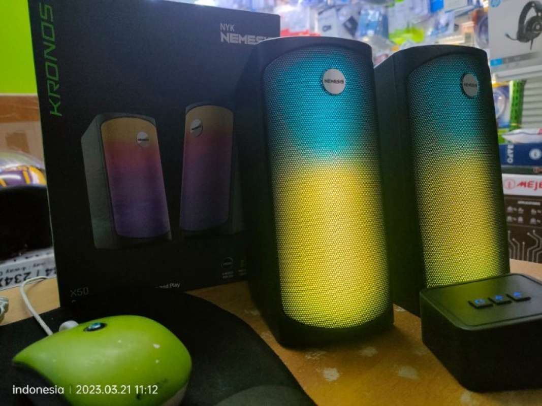 Promo NYK Nemesis X50 / X-50 / X 50 Kronos 2 Modes RGB Gaming Speaker Audio Diskon 23% di Seller ...