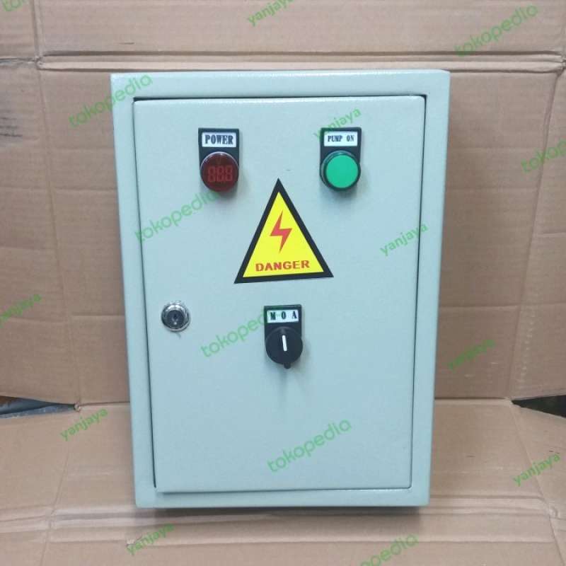 Promo Panel Pompa Otomatis 1 Torn /Panel Pompa 1Tangki/Panel Omron 61F ...