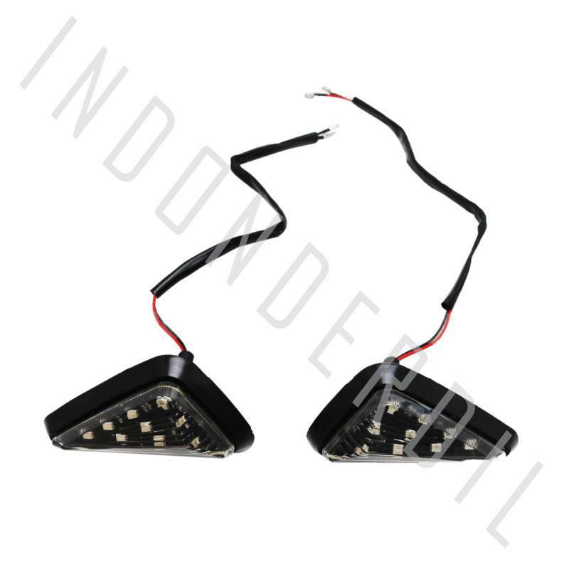 Jual Lampu Sein Tempel Segitiga Led Untuk Semua Jenis Motor Fairing Ninja 250 300 R15 R15 R25 ...