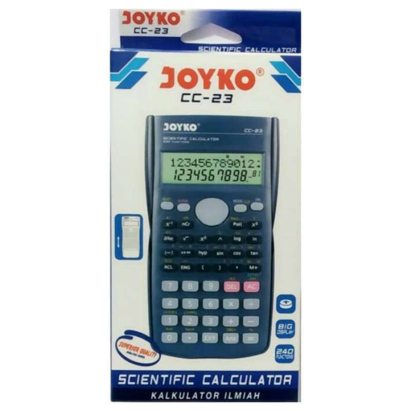 Promo Kalkulator Ilmiah Scientific Calculator Joyko Cc-23 Diskon 23% Di ...