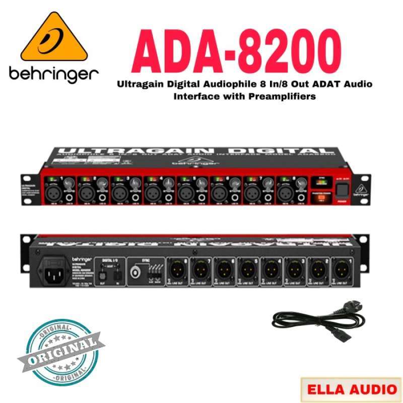 Jual Behringer Ada8200 Preamp Audio Interface Di Seller Kazuma - Kebon ...