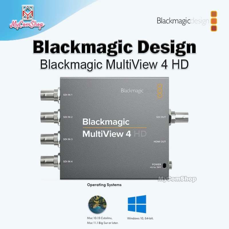 Jual Blackmagic Design Multiview 4 Hd Di Seller Mycomshop - Sunter Agung, Kota Jakarta Utara ...