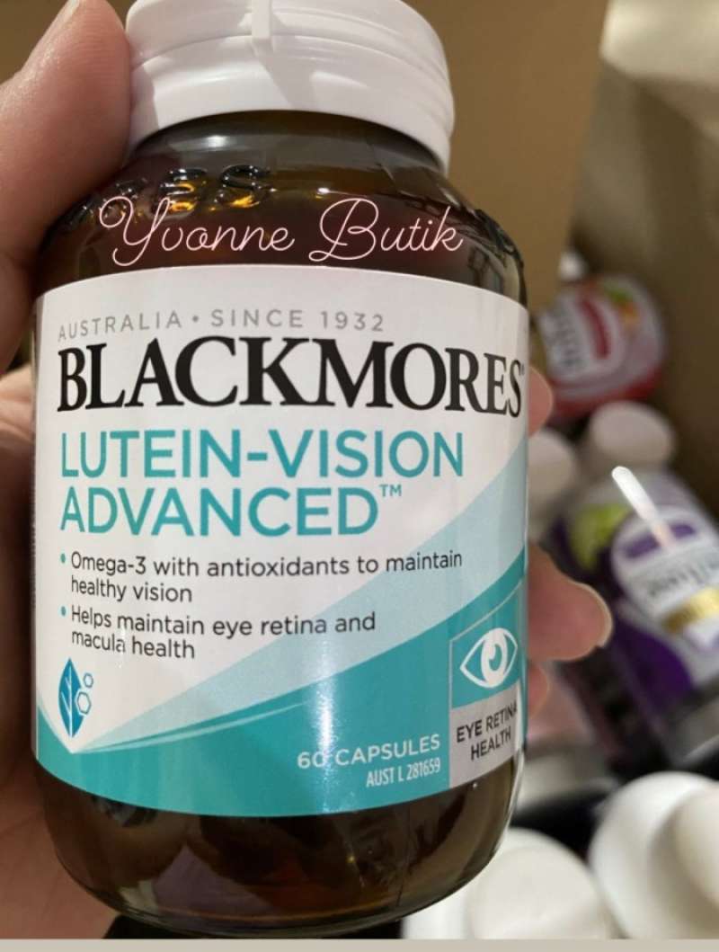 Promo Blackmores Lutein Vision Advanced 60caps (ORI AUSSIE) Diskon 23% ...