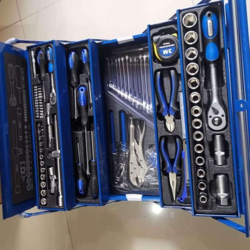 Promo Tool Kit Set Sand Lengkap Tool Box Kunci Set - Multivariasi ...