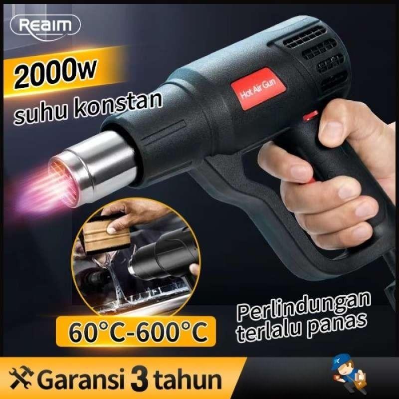 Promo []Reaim 220V Heat Gun Air Hot Gun Pro Senapan Panas Pistol Angin ...