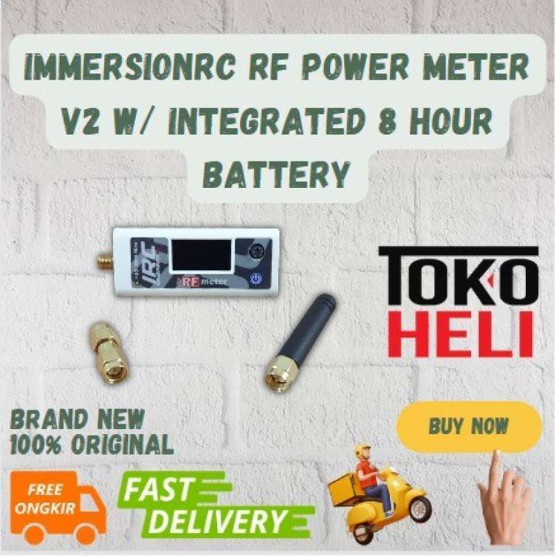 Jual Immersionrc Rf Power Meter V2 W/ Integrated 8 Hour Battery Di ...