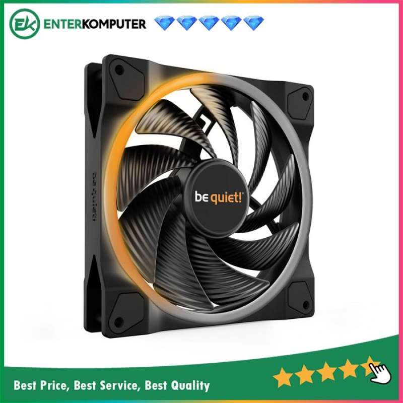 Jual be quiet! Light Wings - 140mm PWM High-speed - ARGB / Fan Casing ...