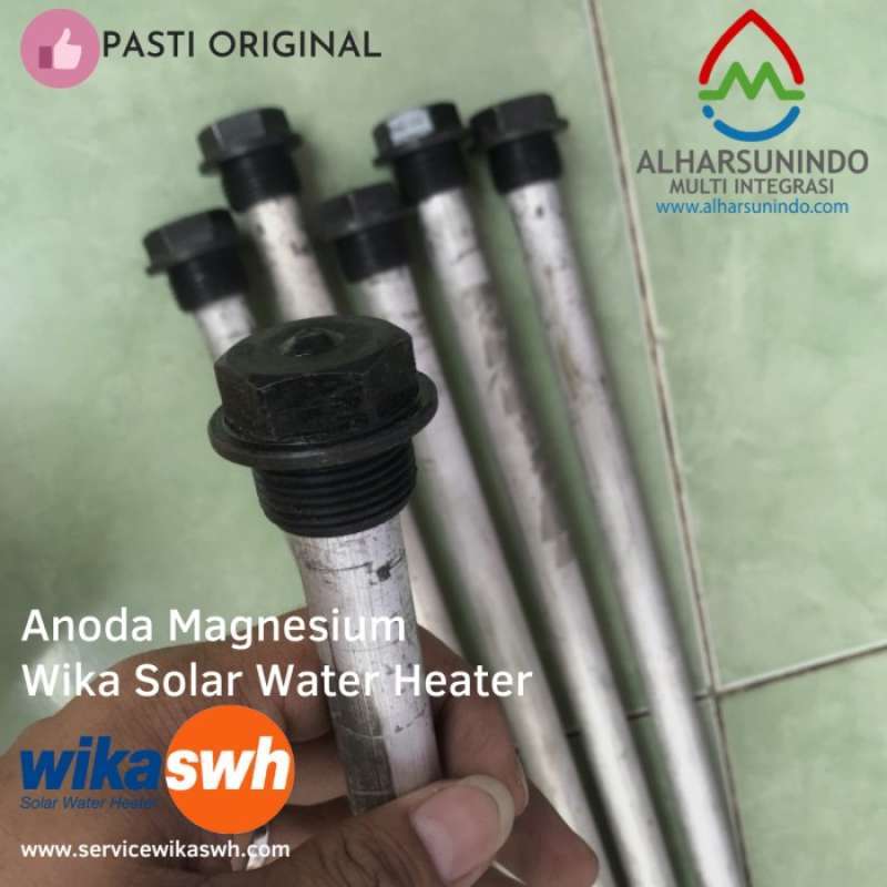 Promo Anoda Magnesium Wika Solar Water Heater - Drat 3/4 Diskon 33% di ...
