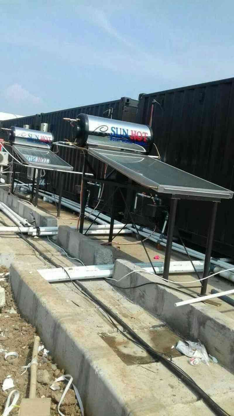 Jual Sun Hot Solar Water Heater 110 L / Pemanas Air Tenaga Surya ...