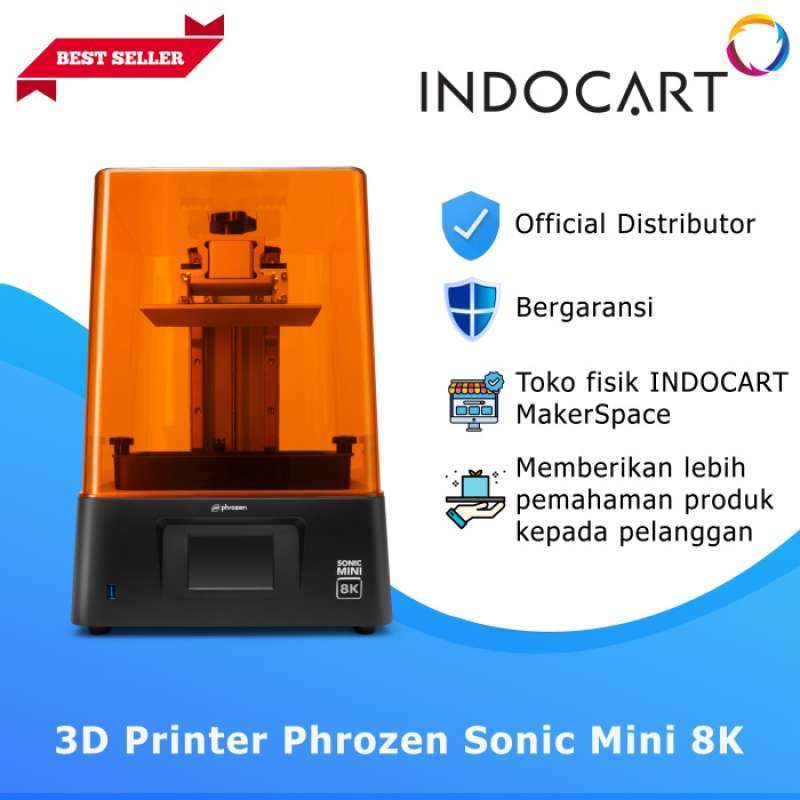 Promo 3D Printer Phrozen Sonic Mini 8K Versi Terbaru Garansi Resmi ...