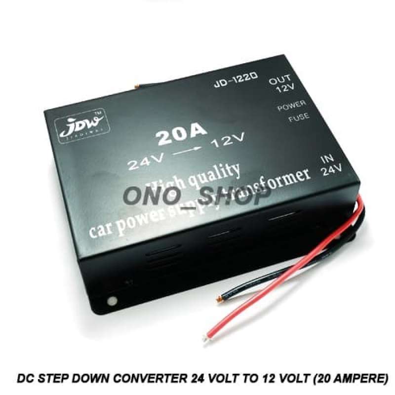 Promo DC Step Down Converter 24 Volt to 12 Volt (20 Ampere) Diskon 23% ...