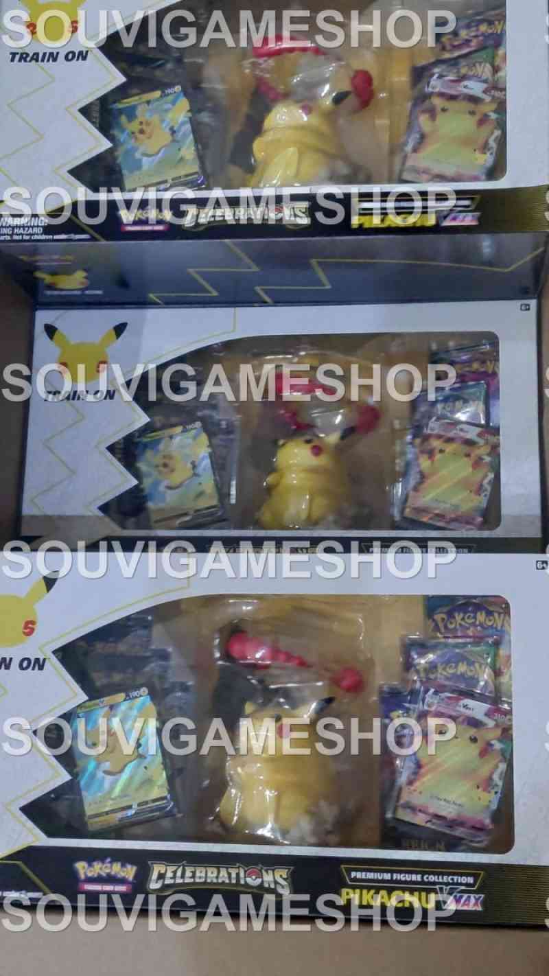Jual Pokemon TCG 25th Anniversary Celebrations Pikachu Vmax Box di ...