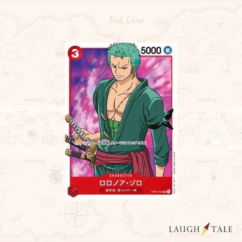 Promo Roronoa Zoro OP01-025 Rare - One Piece Card Game Diskon 23% di ...