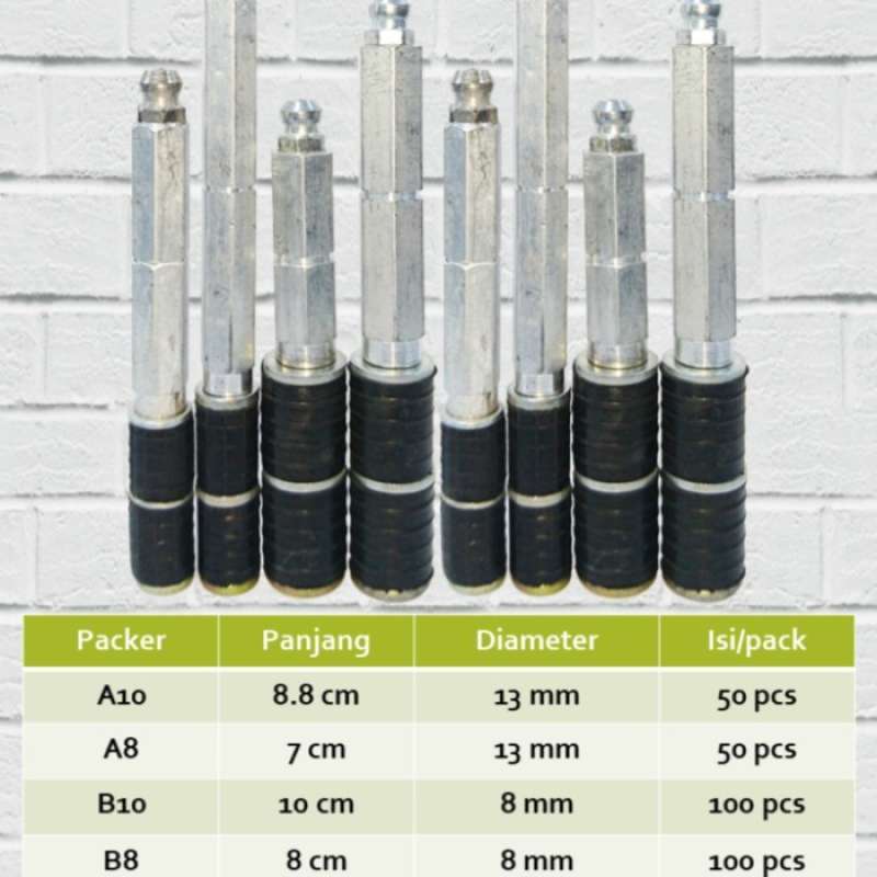 Promo Sparepart alat injeksi beton Dutec Packer Peker Jarum Injeksi B10 ...