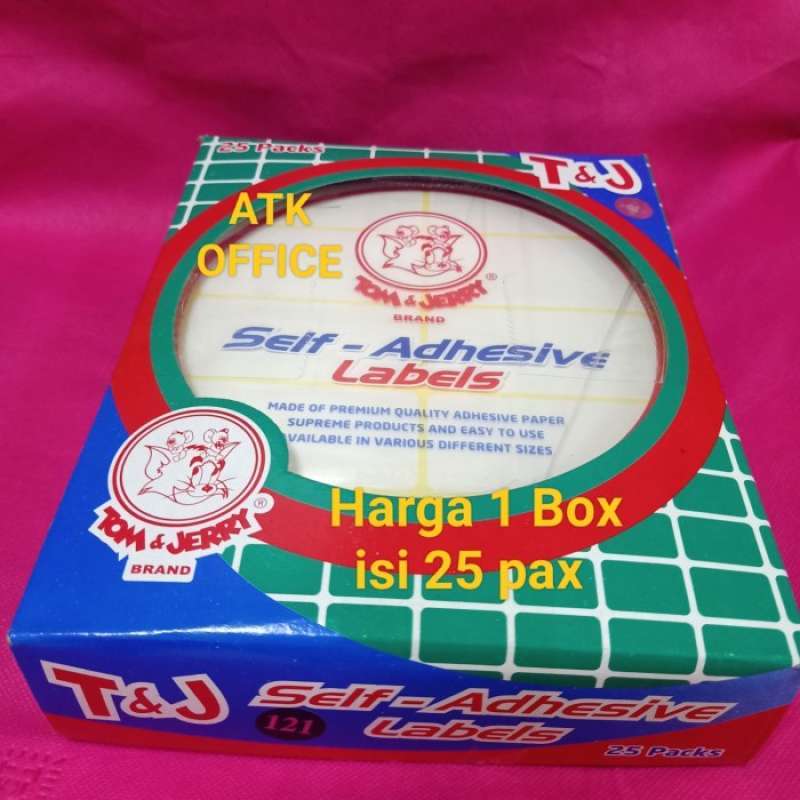 Jual Label Tom And Jerry 1 Box Original Murah - Harga Diskon Juni 2024 ...