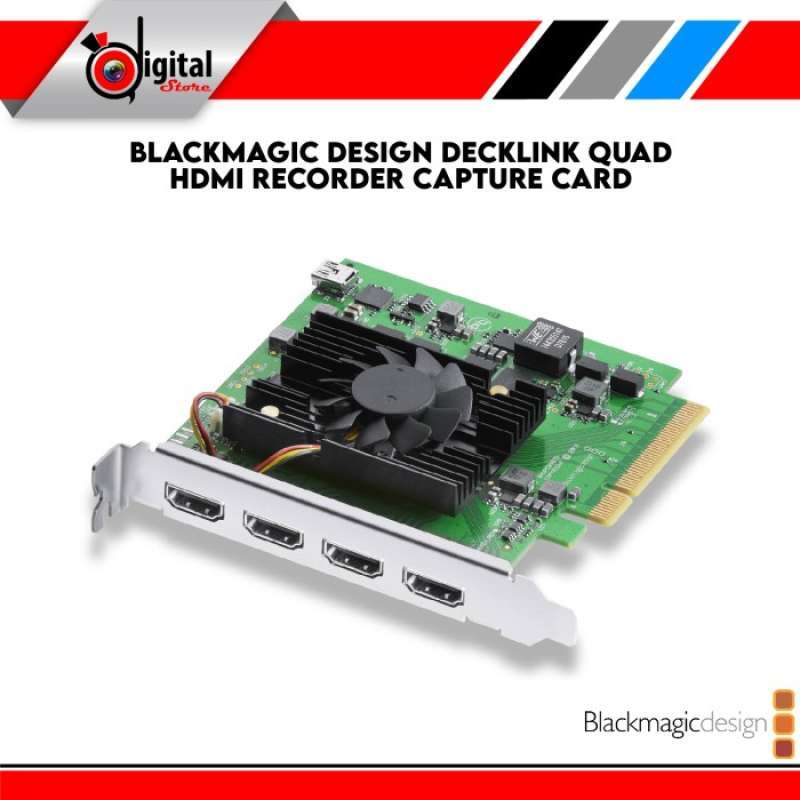 Promo Blackmagic Design Decklink Quad Hdmi Recorder Capture Card Diskon ...