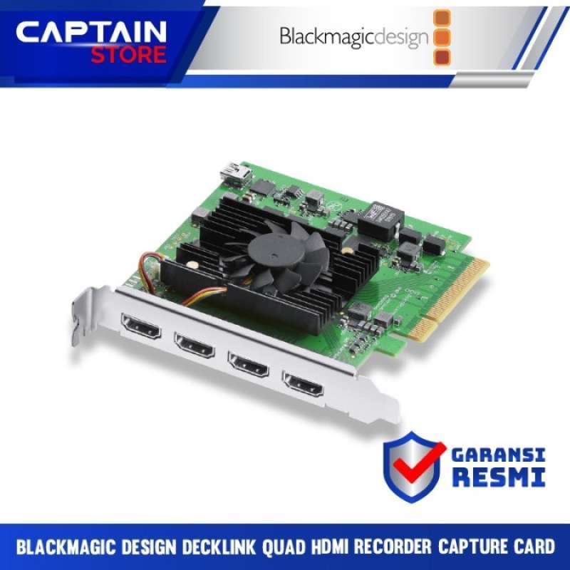 Jual Blackmagic Design Decklink Quad Hdmi Recorder Capture Card Di ...