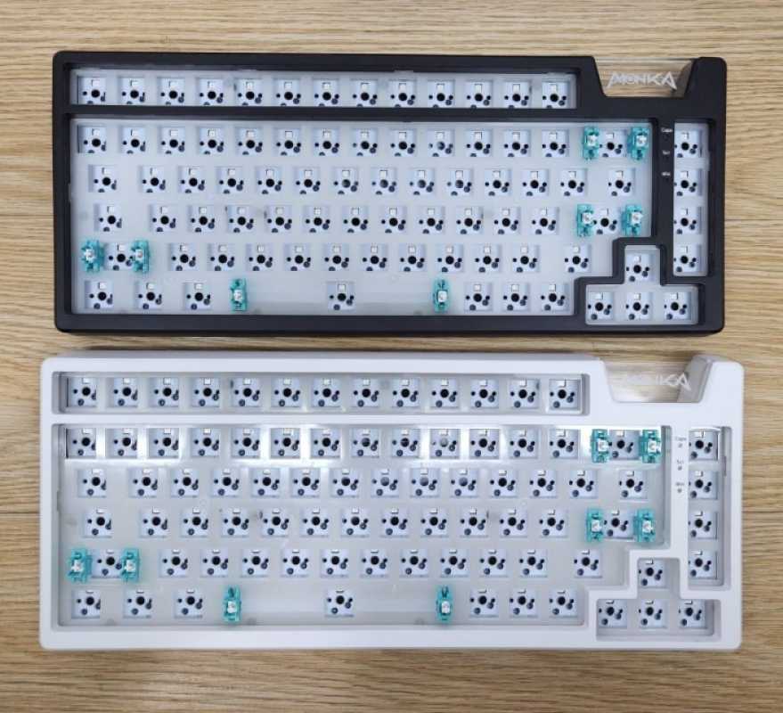Jual Monka Ae75 Gasket Mechanical Keyboard ( Barebone Kit ) Rgb ...