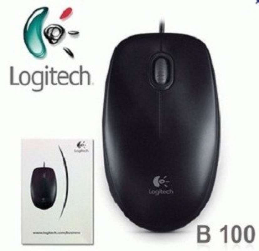 Jual Mouse Usb Logitech Kabel B100 Original di Seller Tunnel store ...