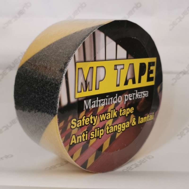 Promo stiker anak tangga - anti slip - safety walk tape kuning/hitam ...