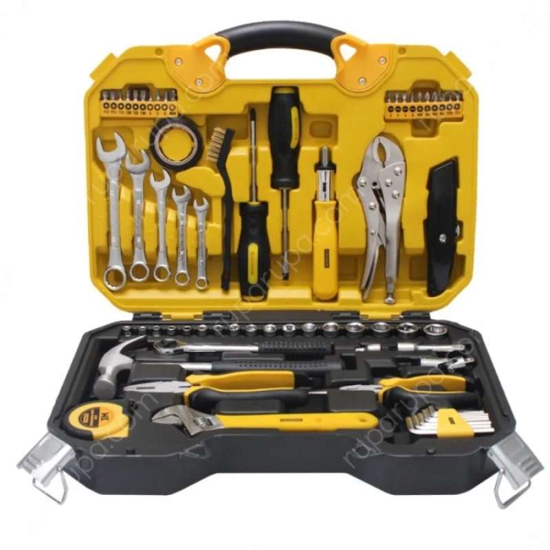 Promo Toolkit 66 Tool Kit Box Set Krisbow Kotak Perkakas Mekanik Diskon
