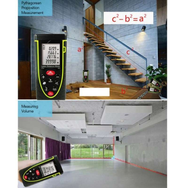 Jual Mini Laser Digital Distometer 40 Meter Max 40M Anti dust Splash ...