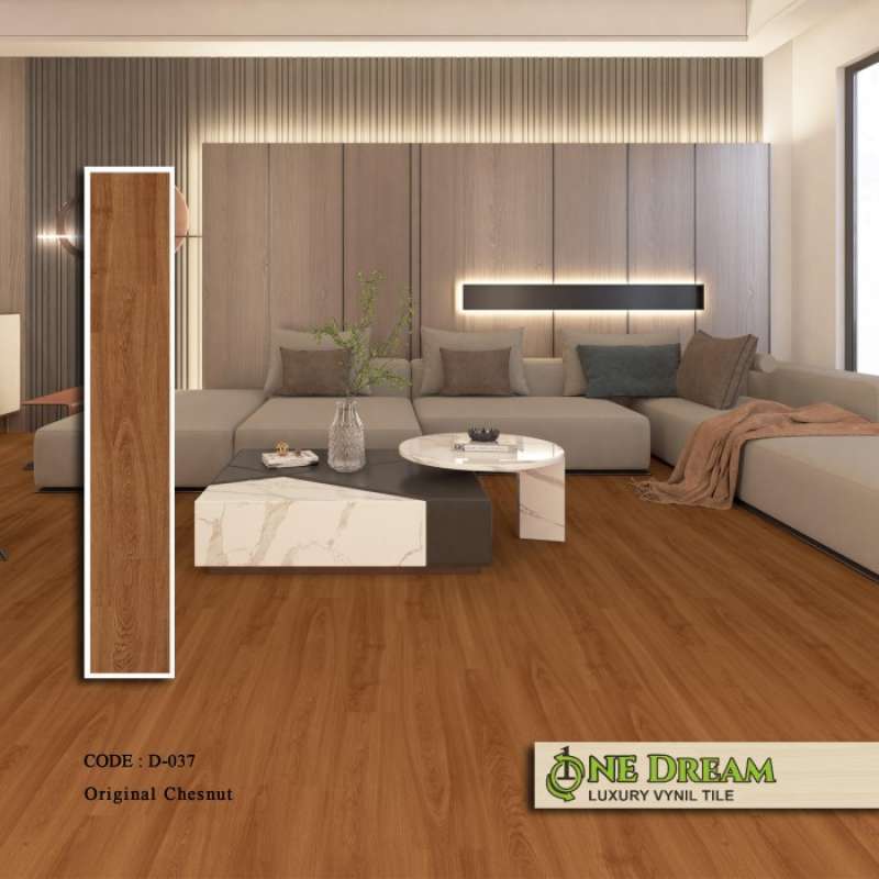 Jual Vinyl Tile / Lembaran Tebal 2mm Motif Kayu Di Seller Holica Store ...