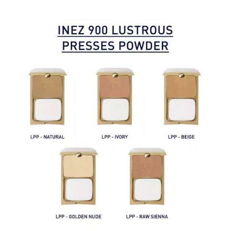 Jual Inez 900 Lustrous Pressed Powder Refill Original 100 % - 09 Ivory ...