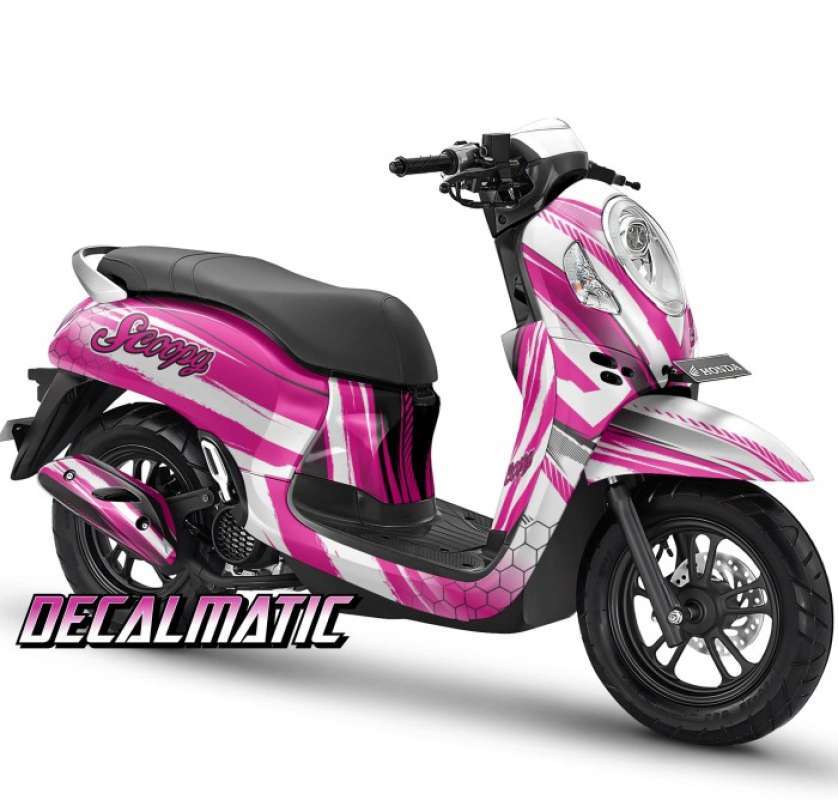 Jual Decal Full Body + Stiker Dashboard Scoopy Semua Tahun - grafis ...