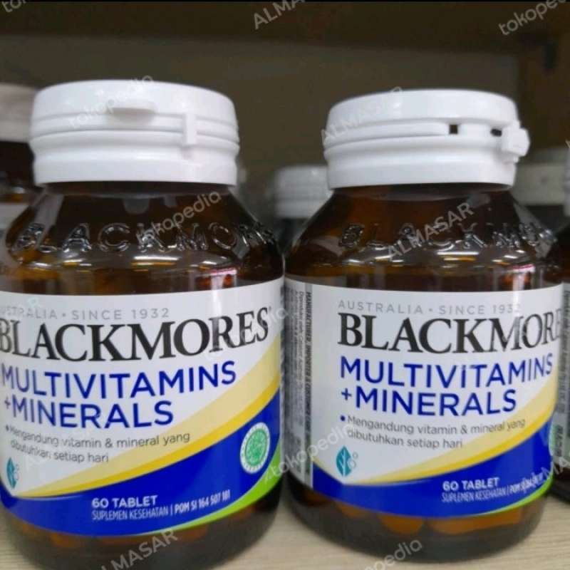Jual Blackmores Multivitamin & Mineral 60 Tablet Di Seller Zebaa Shop - Wanasari, Kab. Bekasi ...