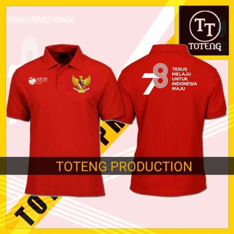 Promo COD baju kaos polo HUT RI 78 th INDONESIA dirgahayu resmi ASEAN ... Promo COD baju kaos polo HUT RI 78 th INDONESIA dirgahayu resmi ASEAN ...