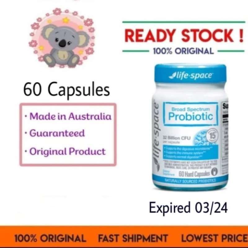 Jual Lifespace Life Space Broad Spectrum Probiotic Probiotik 60 Caps Di ...